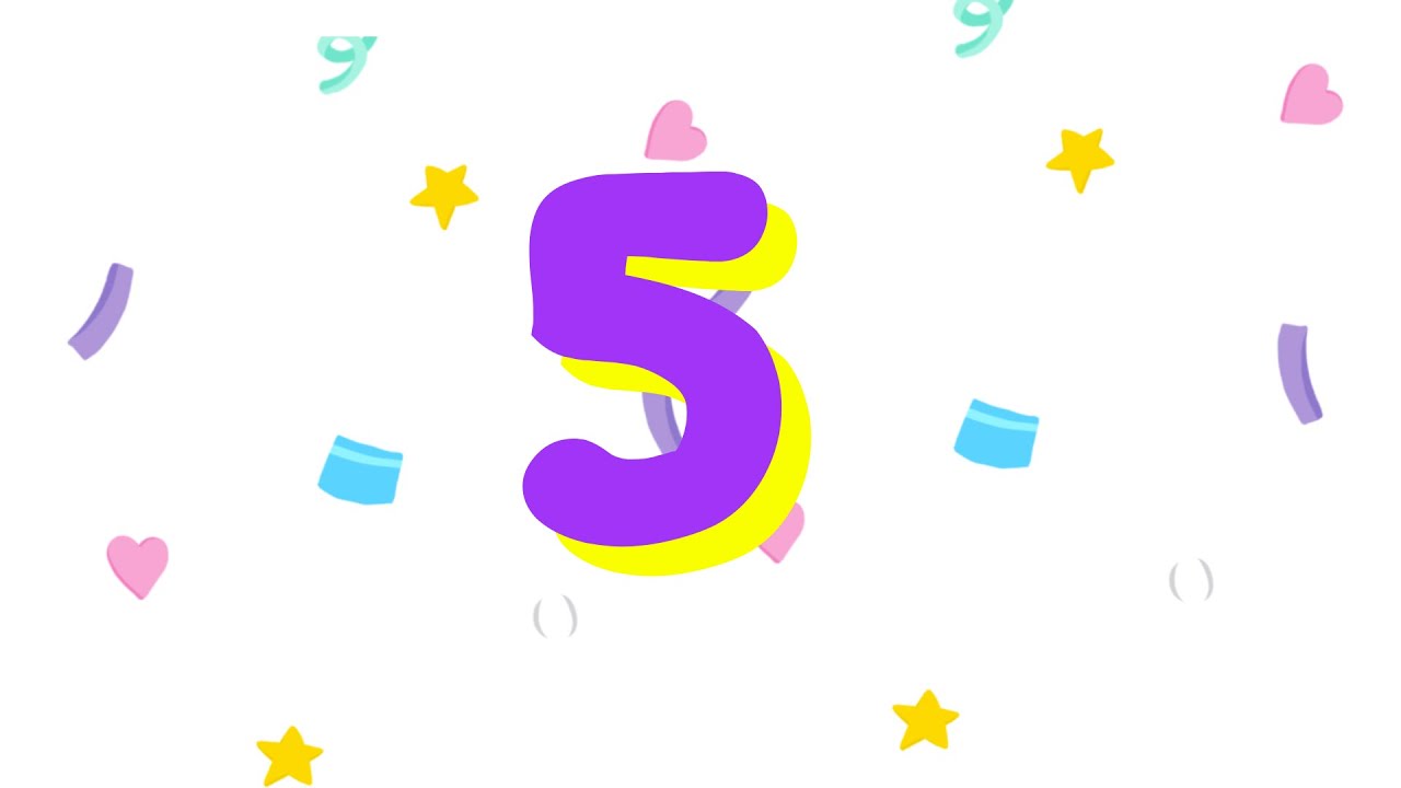 5 Second Countdown timer - YouTube