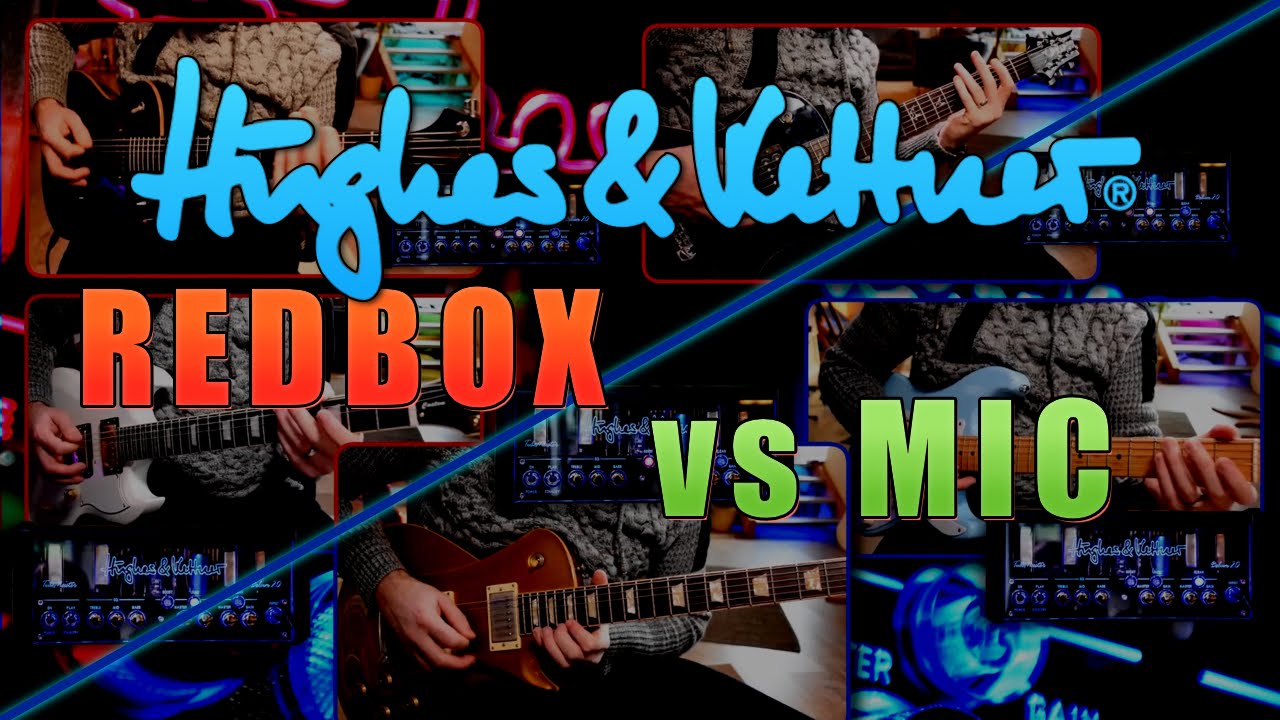 Hughes & Kettner DELUXE 20 - MIC vs REDBOX Comparison - YouTube