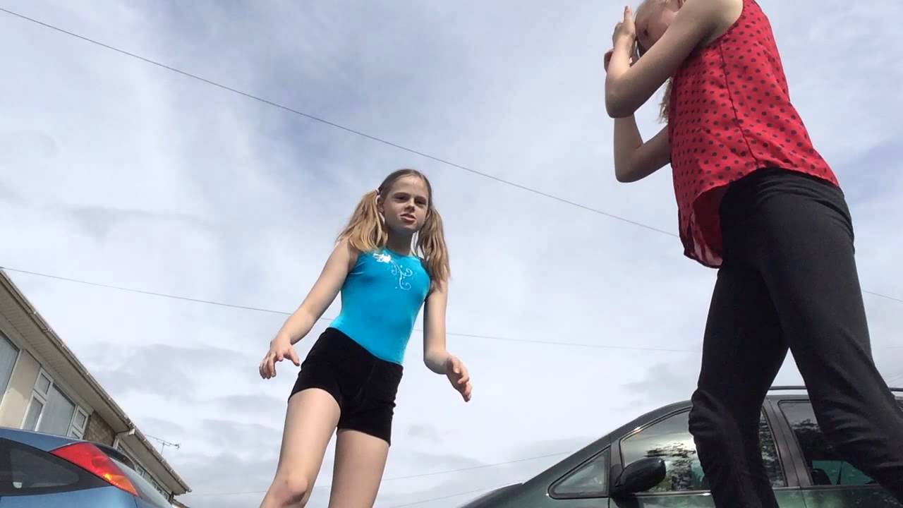 Gymnastics challenge - YouTube