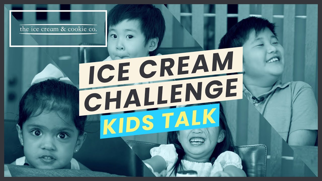 Kids Talk | Ice Cream Challenge - YouTube