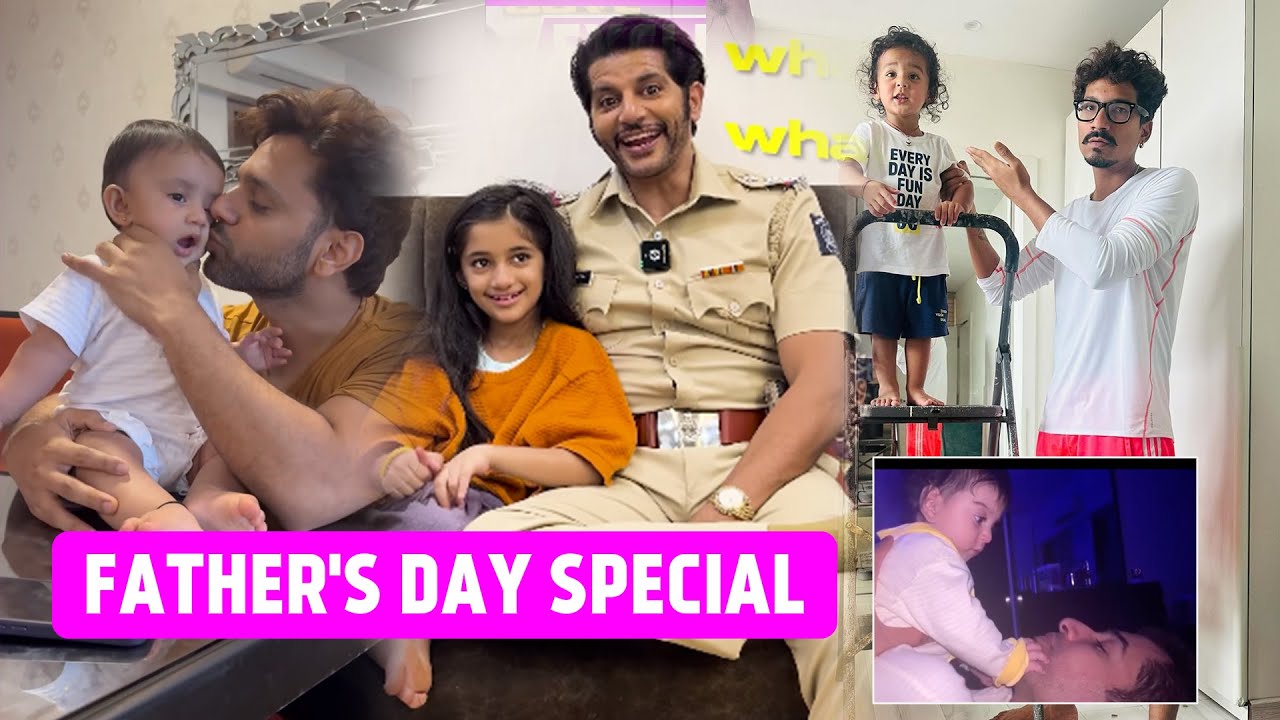 Father's Day Special: Rahul Vaidya Teaches Gayatri Mantra To Daughter ...