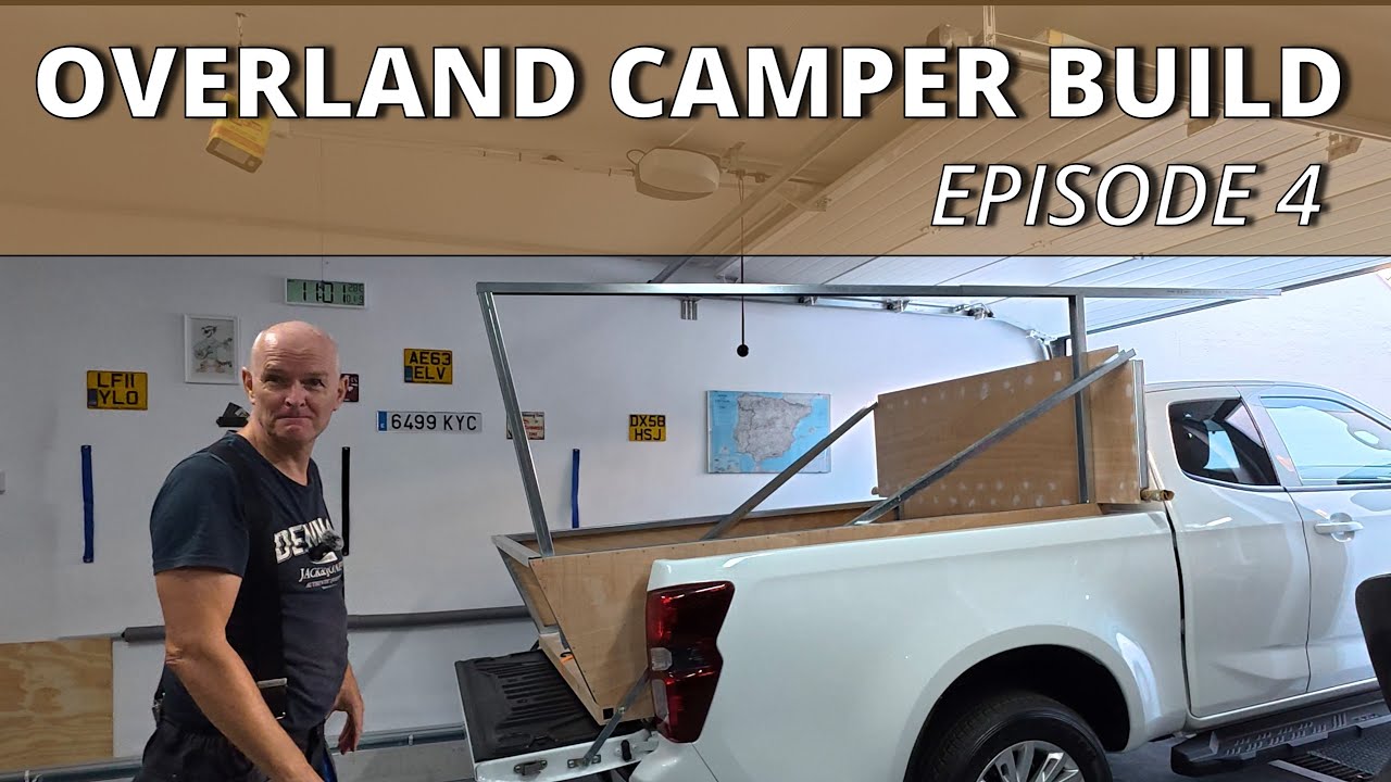 DIY Overland Truck Camper Build - Isuzu Dmax - Episode 4 - Does it Fit ...