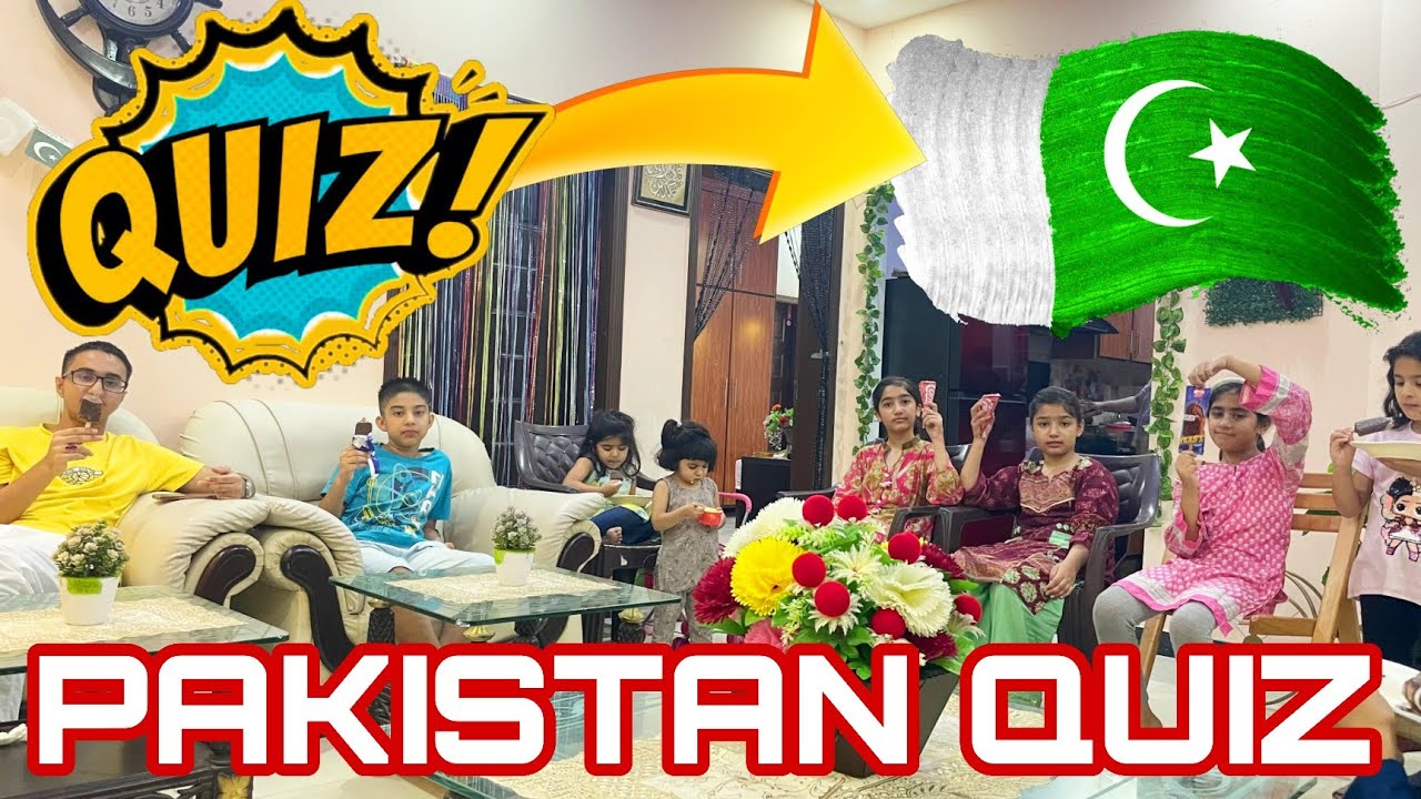 Pakistan Independence Day Quiz In Tuition Class 👩‍🏫 ¦ Quiz About ...