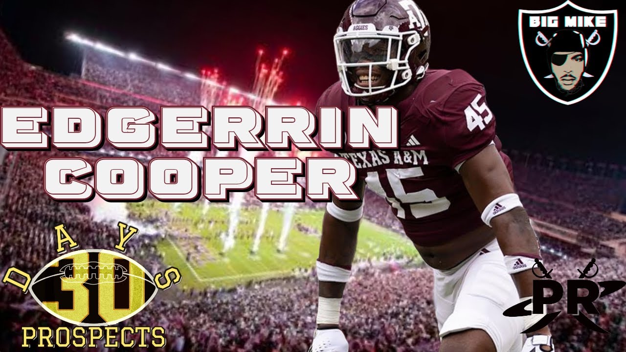 #RAIDERS DRAFT COVERAGE | 30 DAYS 30 PROSPECTS: DAY 12 | TEXAS A&M LB ...