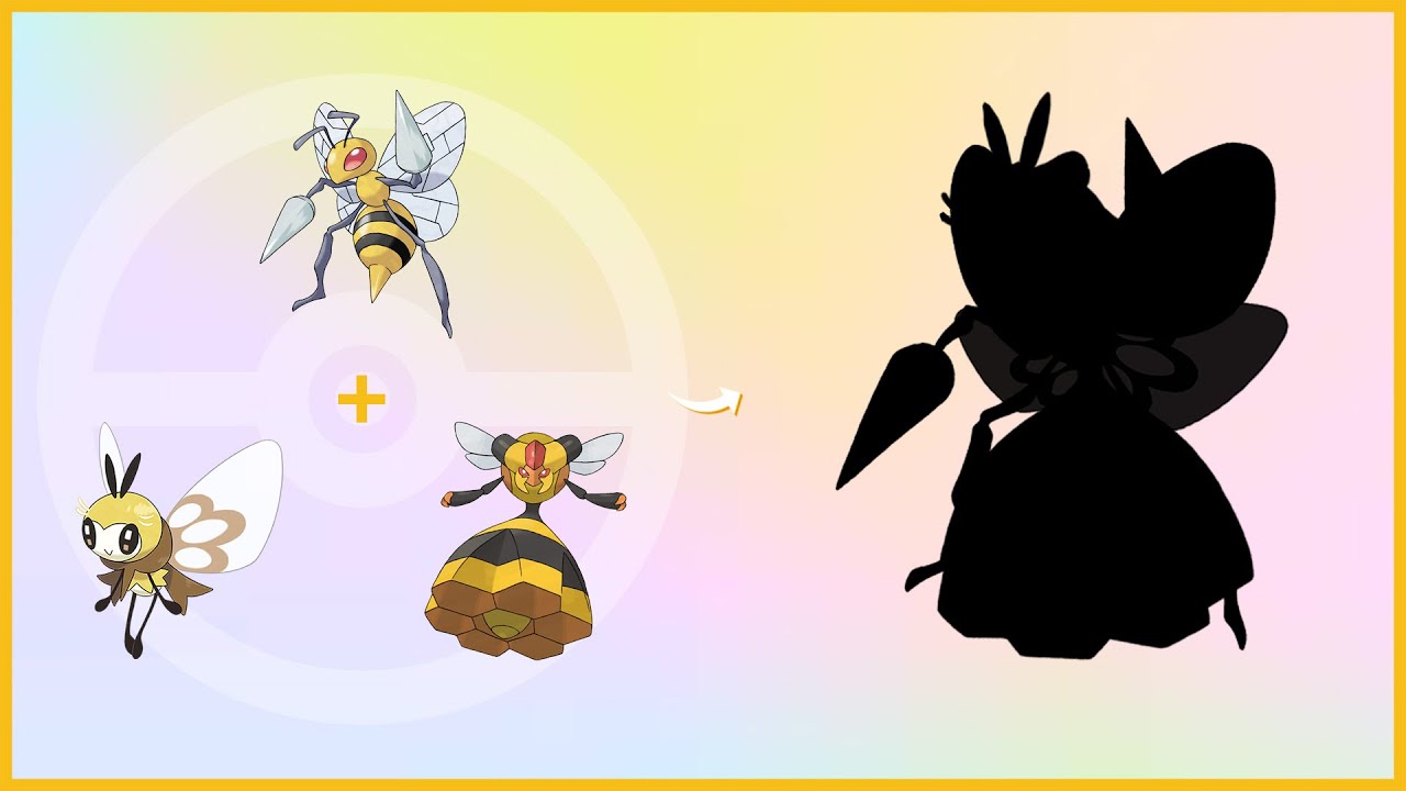 Pokemon Fusion | Beedrill + Ribombee + Vespiquen - YouTube