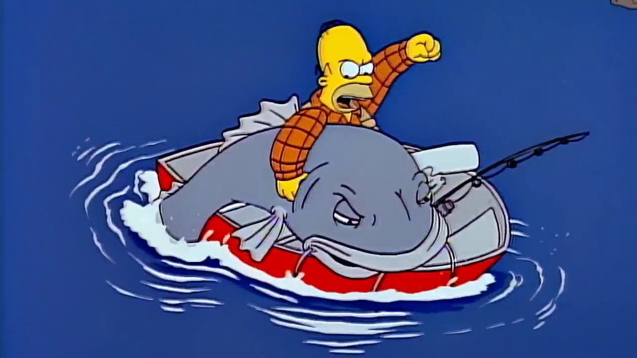 Los Simpson: Homero vs. El General Sherman HD - YouTube