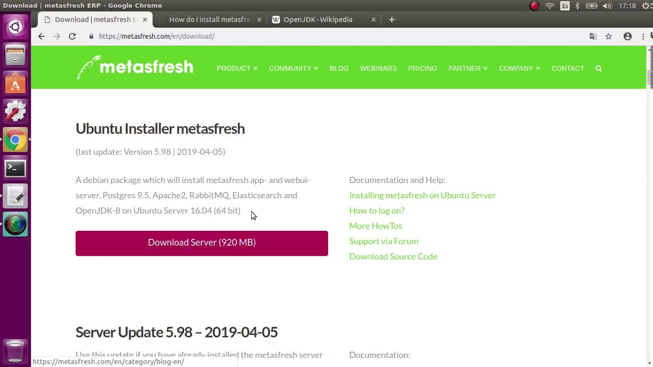 ERP Metasfresh | Administración de Sistemas Integrales - YouTube