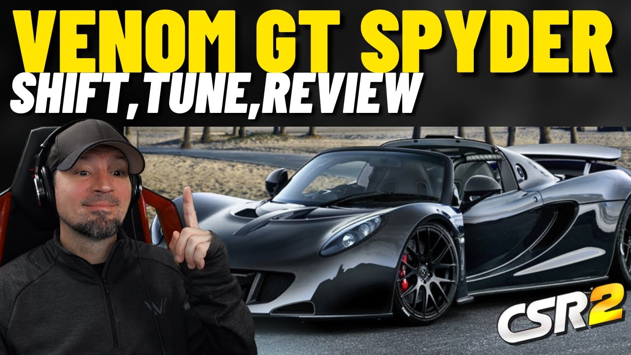 CSR2 Venom GT Spyder Stage 5 | Sgage 6 Max | Shift Tune Review - YouTube