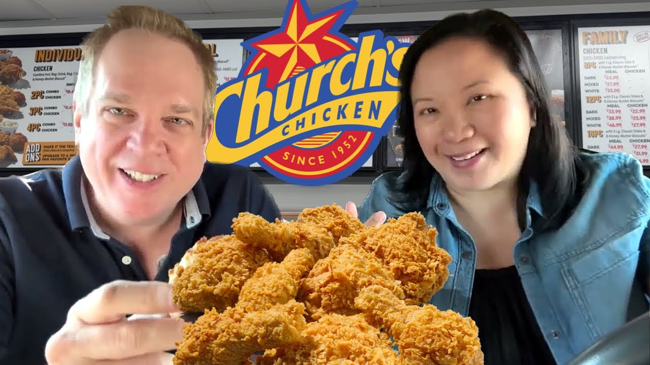 Trying Church's Fried Chicken for the First Time in 40 Years - YouTube