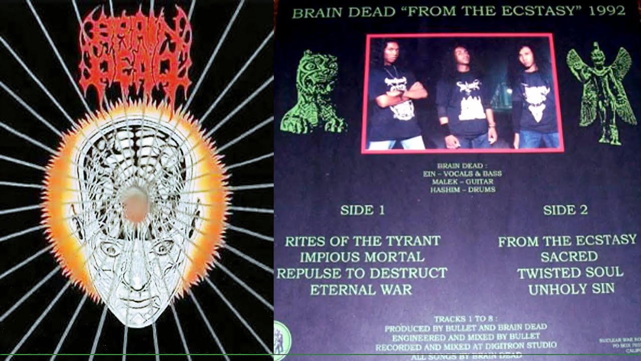 Brain Dead | Malaysia | 1992 | From the Ecstasy | Death Metal | Thrash ...
