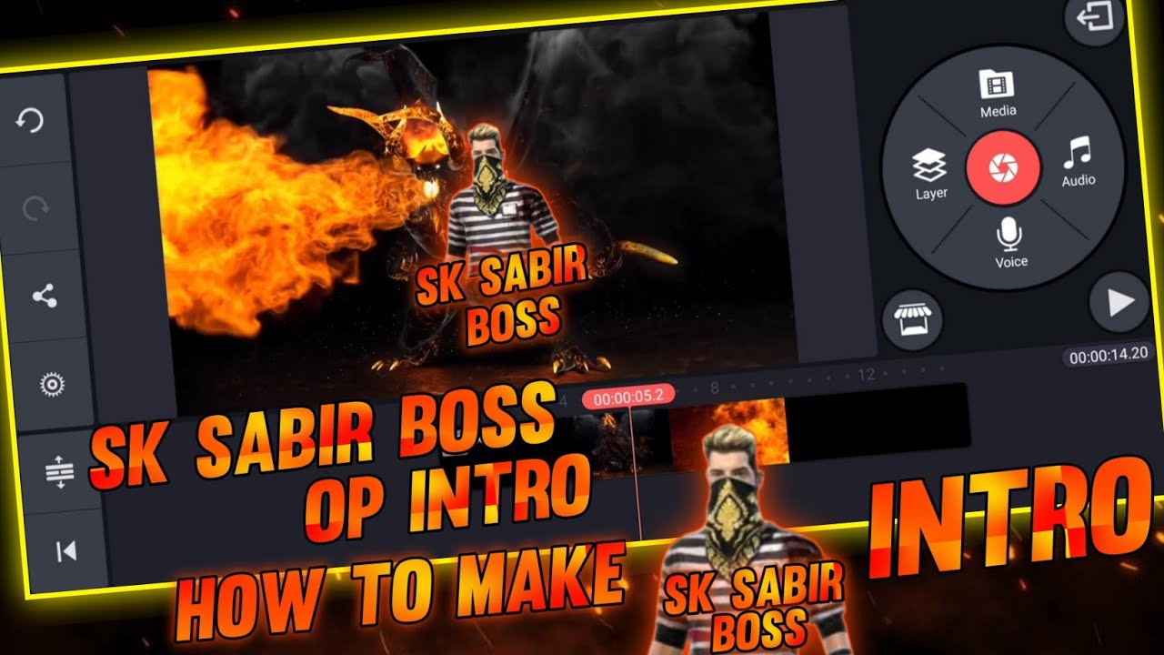 How to make @sk Sabir Boss intro||sk Sabir Boss jaisa intro kaise ...