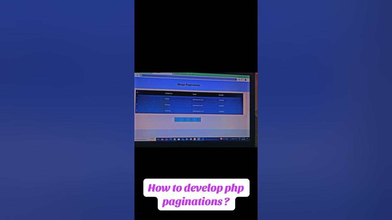 How To Create A Pagination In Php To Using A Mysqli Foryou Youtubeshorts Phpcode Mysqli