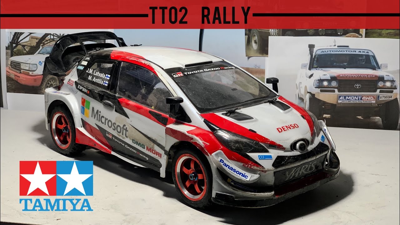 RC RALLY | Tamiya TT02R - YouTube
