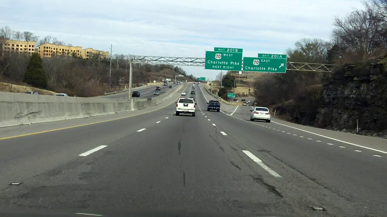 Interstate 40 Tennessee Exits 196 To 204 Eastbound YouTube