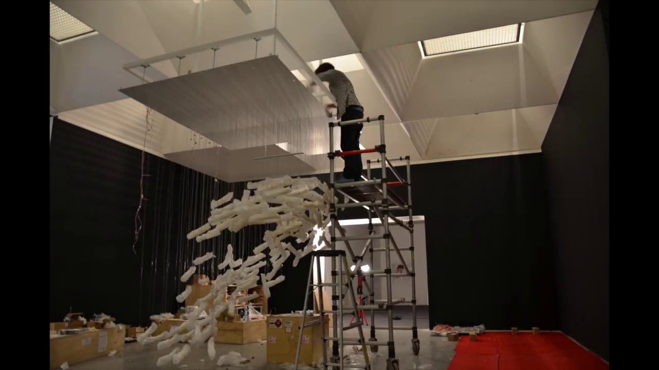 Studio Drift FLYLIGHT INSTALLATION at Israel Museum - YouTube