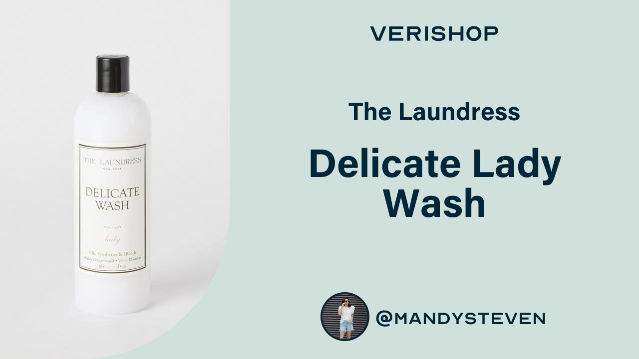 The Laundress Delicate Lady Wash Review - YouTube