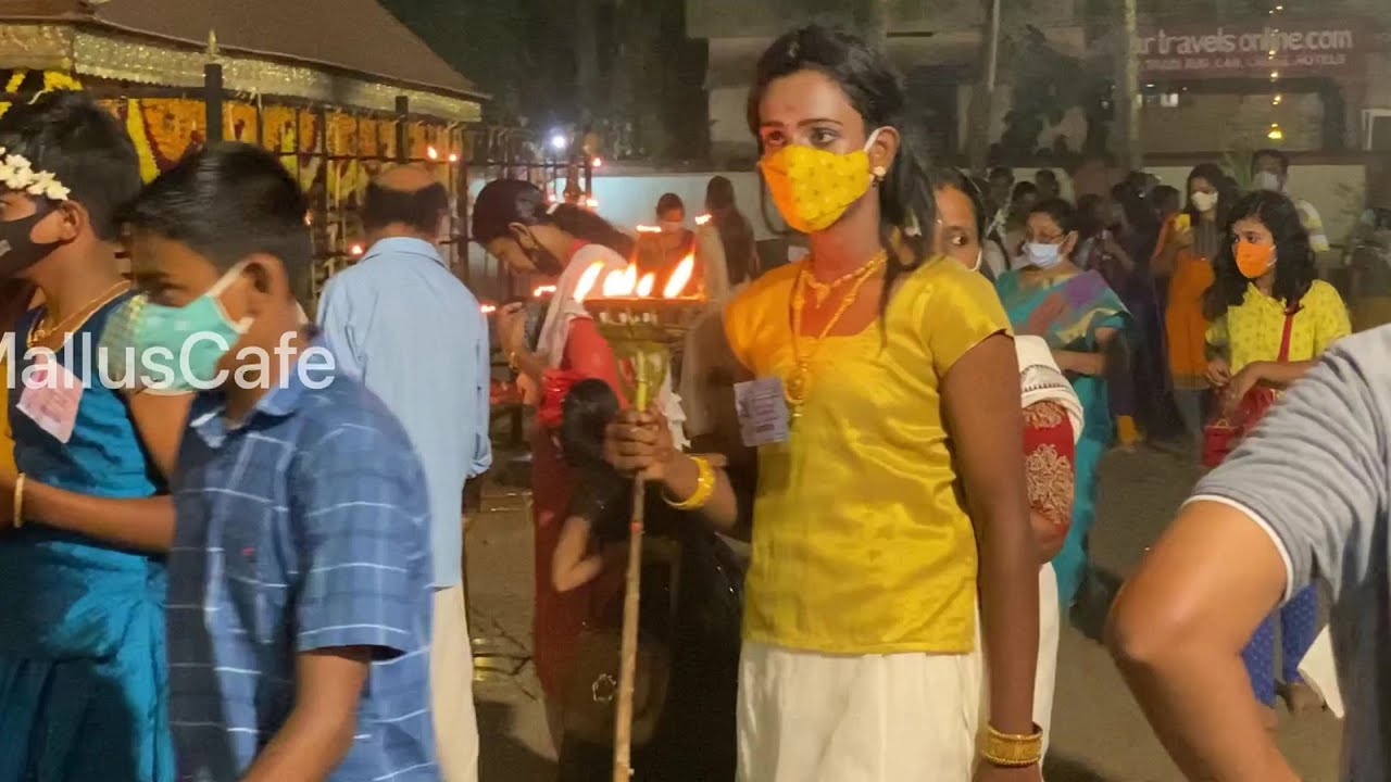 Kottankulangara Chamayavilakku 2022 | Kottankulangara Temple Festival ...
