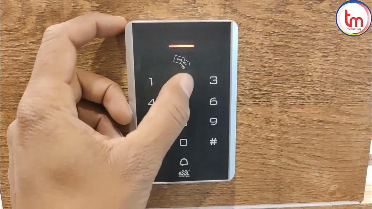 essl js32e password setup | essl js-32e configuration setup - YouTube