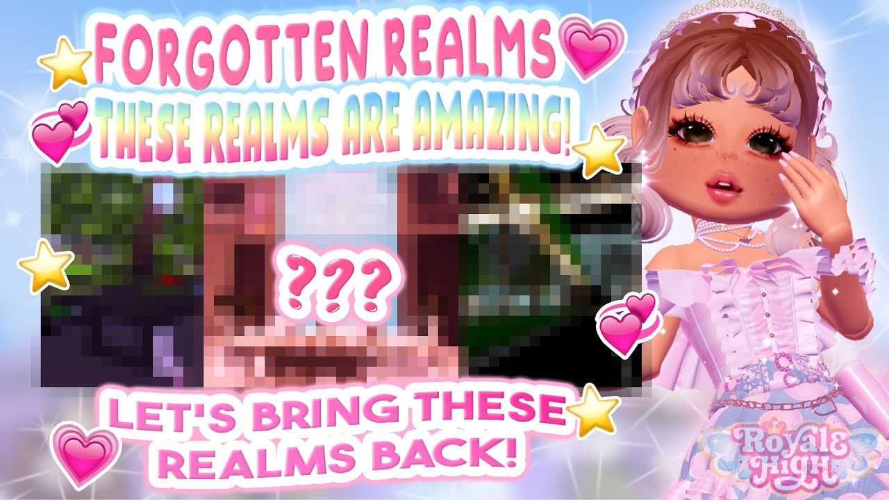 💗BRING THESE REALMS BACK🧸 FORGOTTEN REALMS IN 💌ROYALE HIGH🍓 | Royale ...