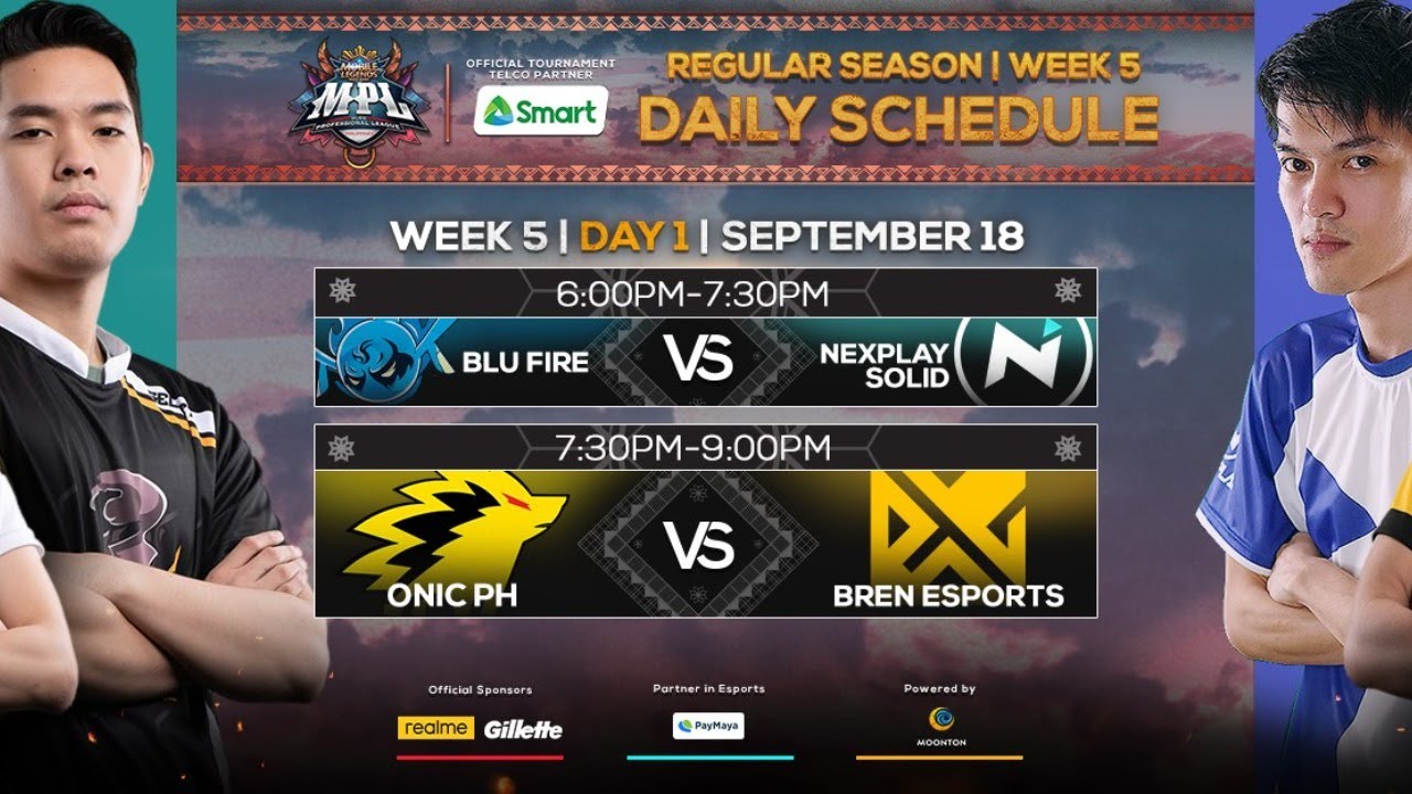 (TAGALOG LIVE) NXP SOLID VS BLU FIRE | MPL-Philippines Season 6 Regular ...