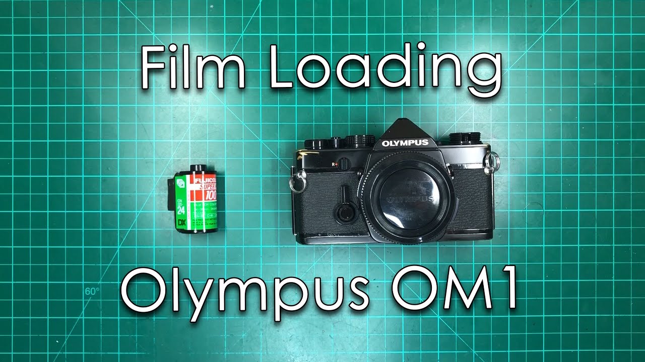 Camera Basics: How to load and unload 35mm film on a Olympus OM1 - YouTube