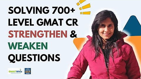 GMAT CR - Strengthen, Weaken, Assumptions - YouTube