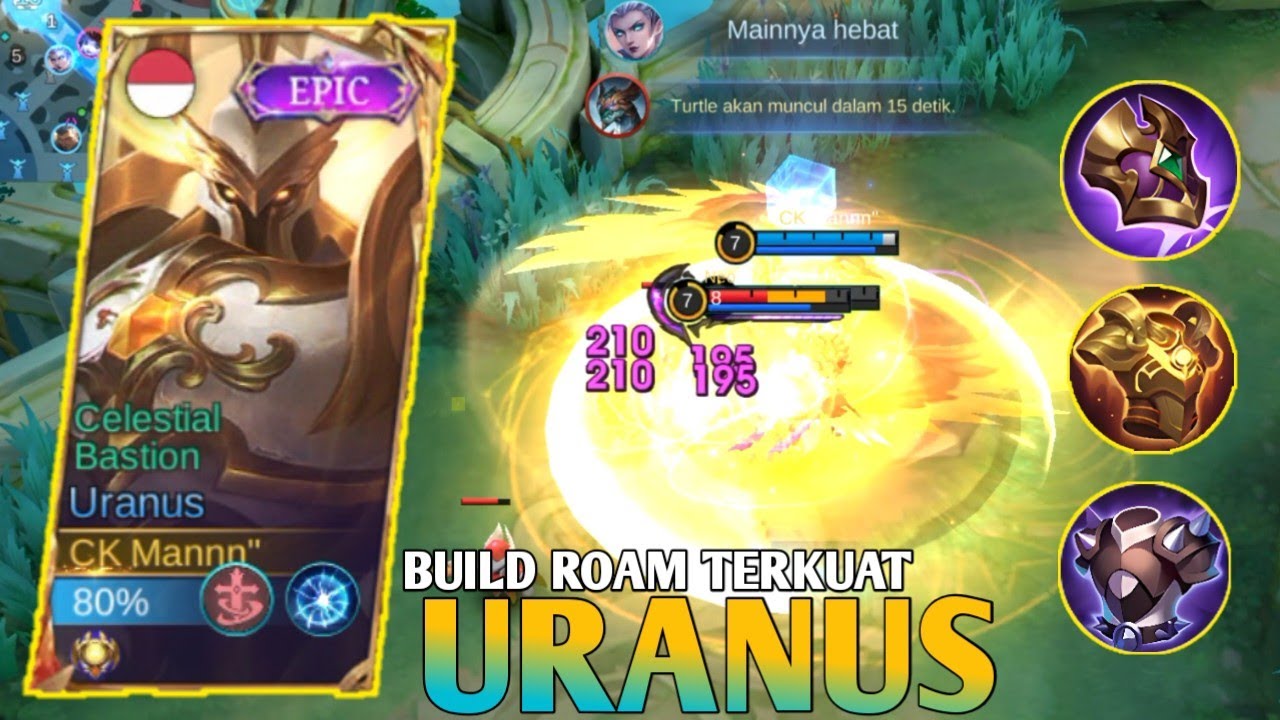 URANUS ROAM + SIKSA JUNGLE MUSUH SAMPAI MINTA SUREND + BUILD TOP GLOBAL ...