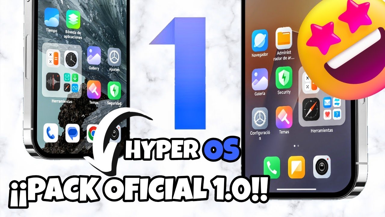 Finalmente!!🤩Instala el PACK de ICONOS oficial de HyperOS 1.0 para ...