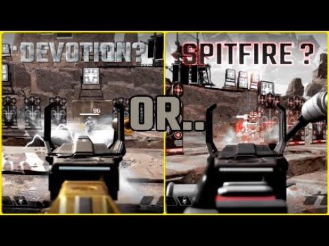 Comparing Devotion Recoil Pattern To The Broken Spitfire Recoil - YouTube