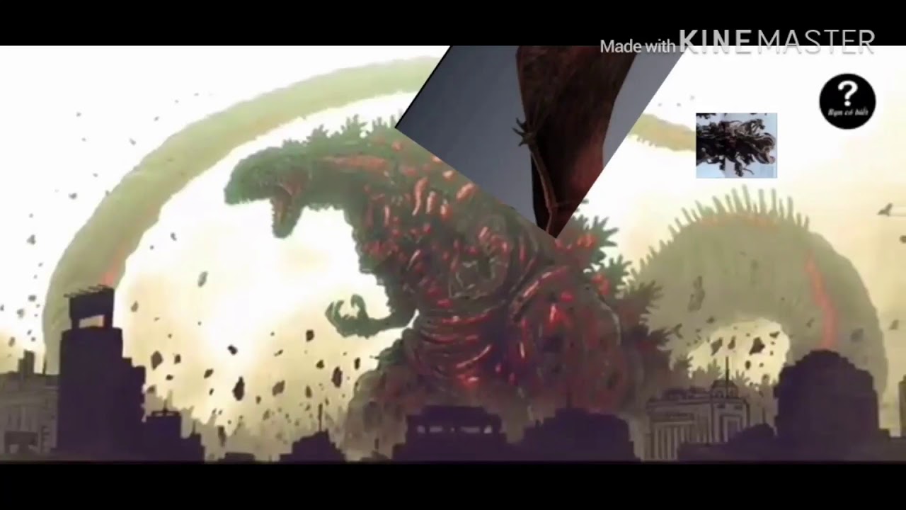 Shin godzilla end form roar - YouTube