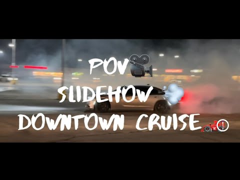 Pov/Car meet/ slideshow/ downtown cruise🦦 - YouTube