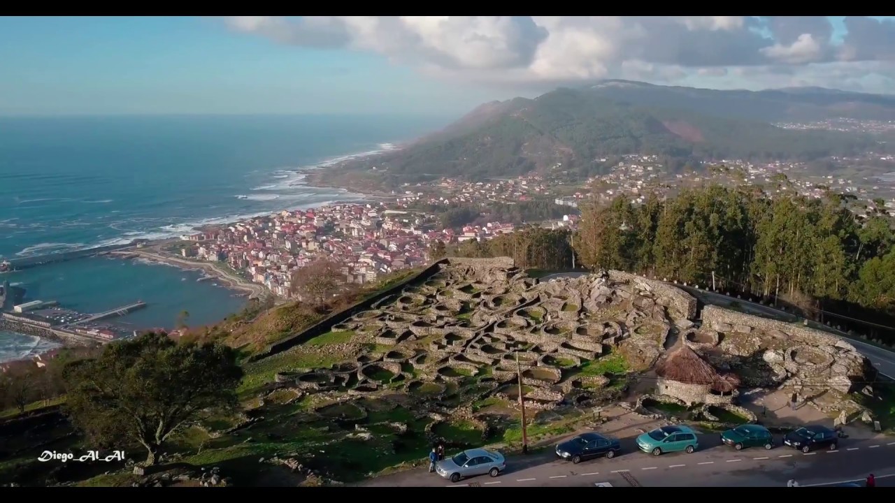 Mavic Pro Castros del Monte Santa Tecla en 4k A Guarda - YouTube