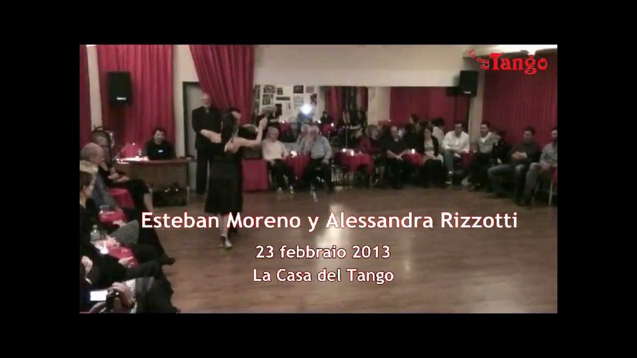Esteban Moreno y Alessandra Rizzotti - La Casa 2013 - YouTube