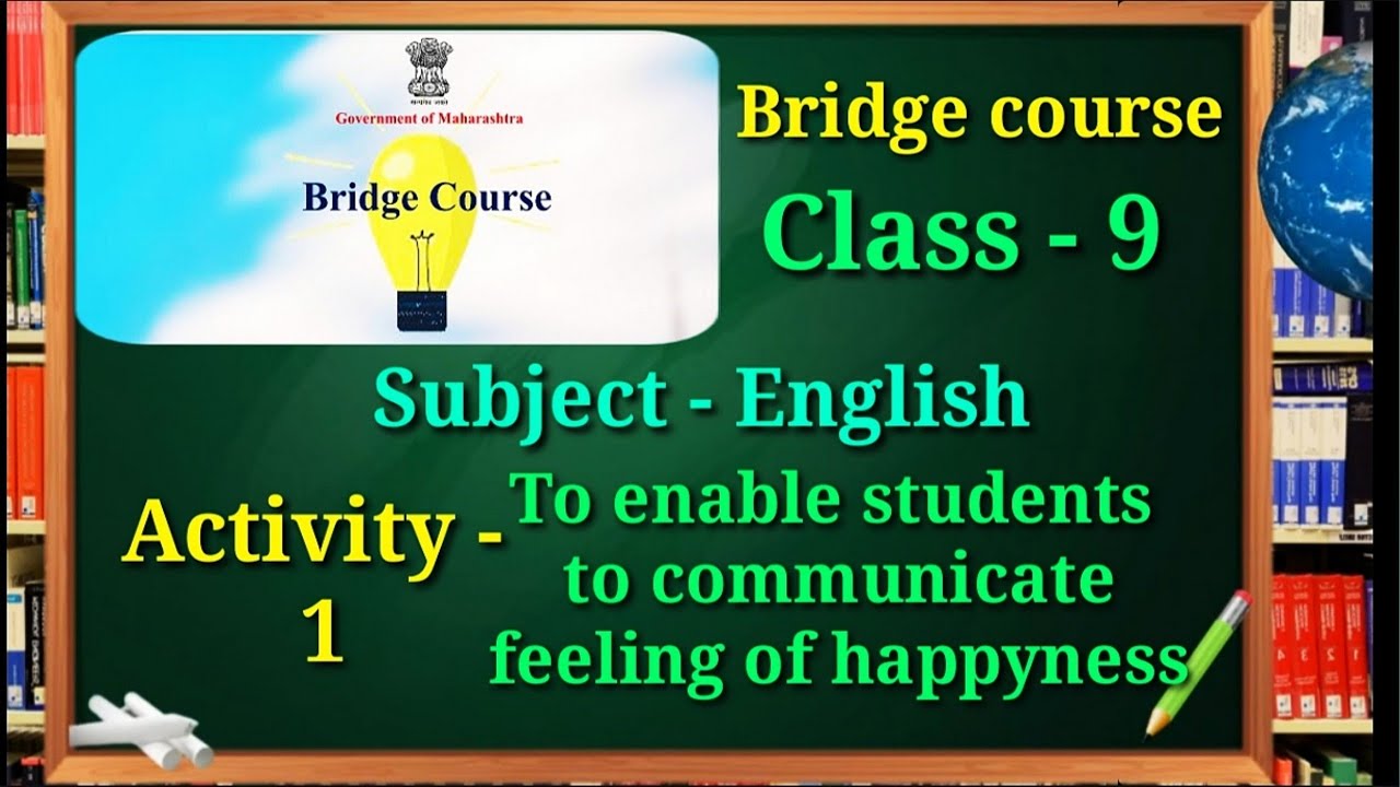 Bridge course class 9 English Activity -1 To Enable Students to ...