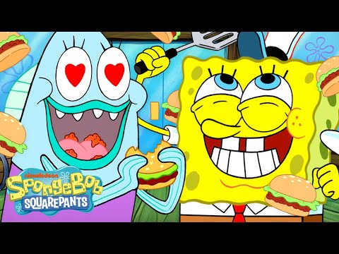 60 Minutes of the Krusty Krab Thriving | @SpongeBobOfficial | Safe ...