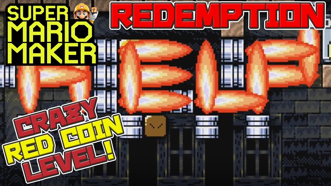 CRAZIEST RED COIN LEVEL MAZE PUZZLE THING! - Super Mario Maker ...
