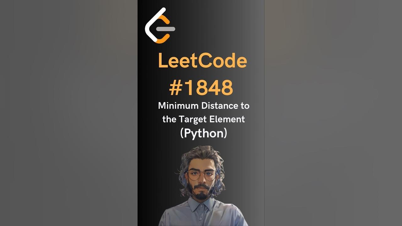 LeetCode#1848 Minimum Distance to the Target Element - Python - YouTube