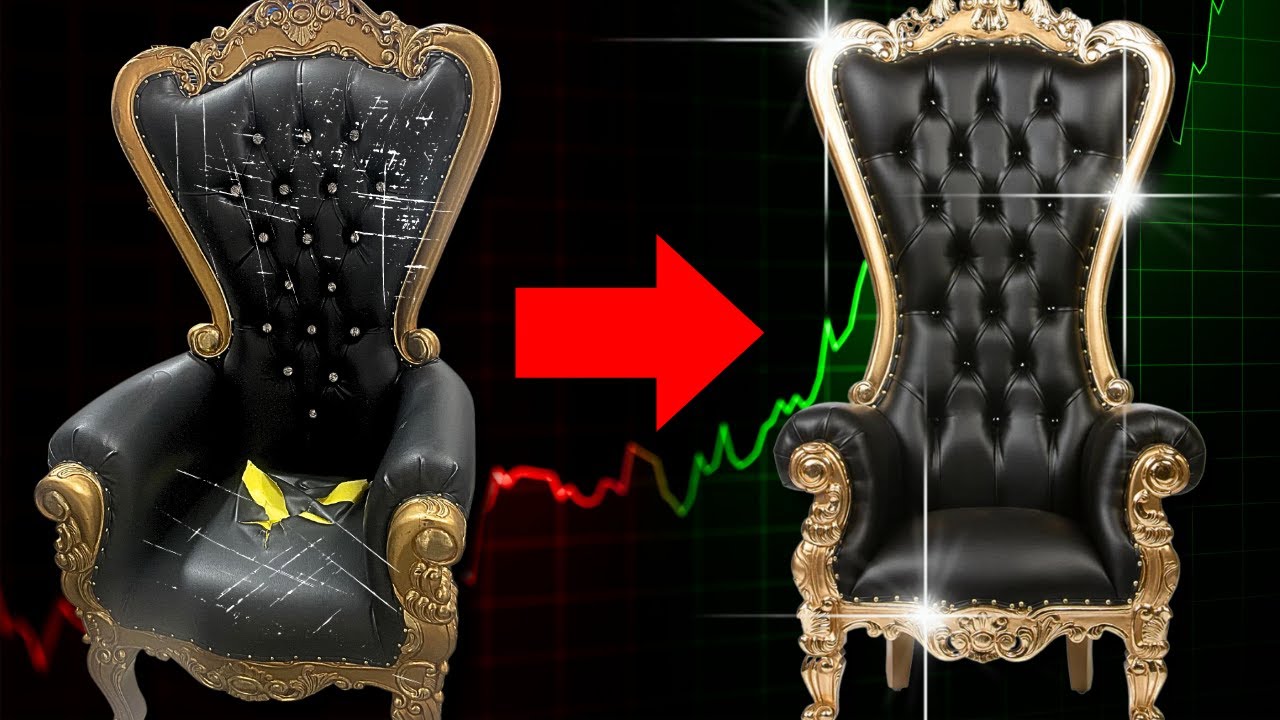 How to Fix a Cracked Throne Chair - YouTube
