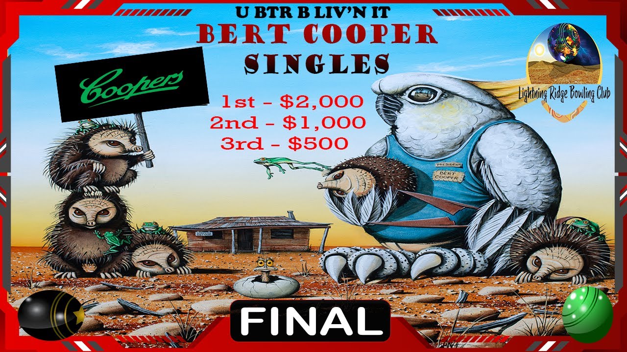 🎥 LIVE FINAL | 🏆 Bert Cooper Singles 2025 FINAL | $2K Top Prize - YouTube