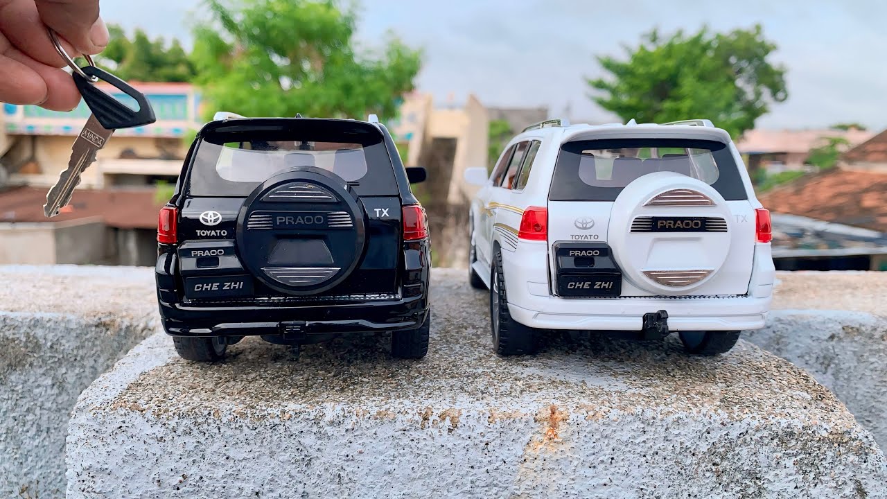 Toyota Alphard | Toyota Prado Scale 1:24 Model Unboxing | Miniature ...