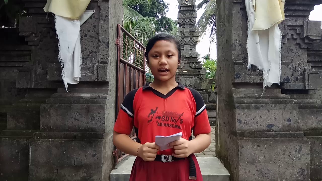 FLS 2019 Lomba Baca Puisi Ni Luh Putu Yessika Andina Putri SD No. 5 ...