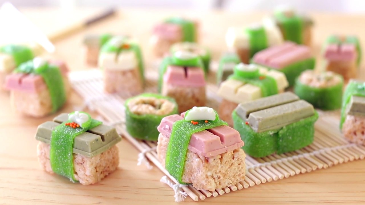 How to Make Kit Kat Sushi - YouTube