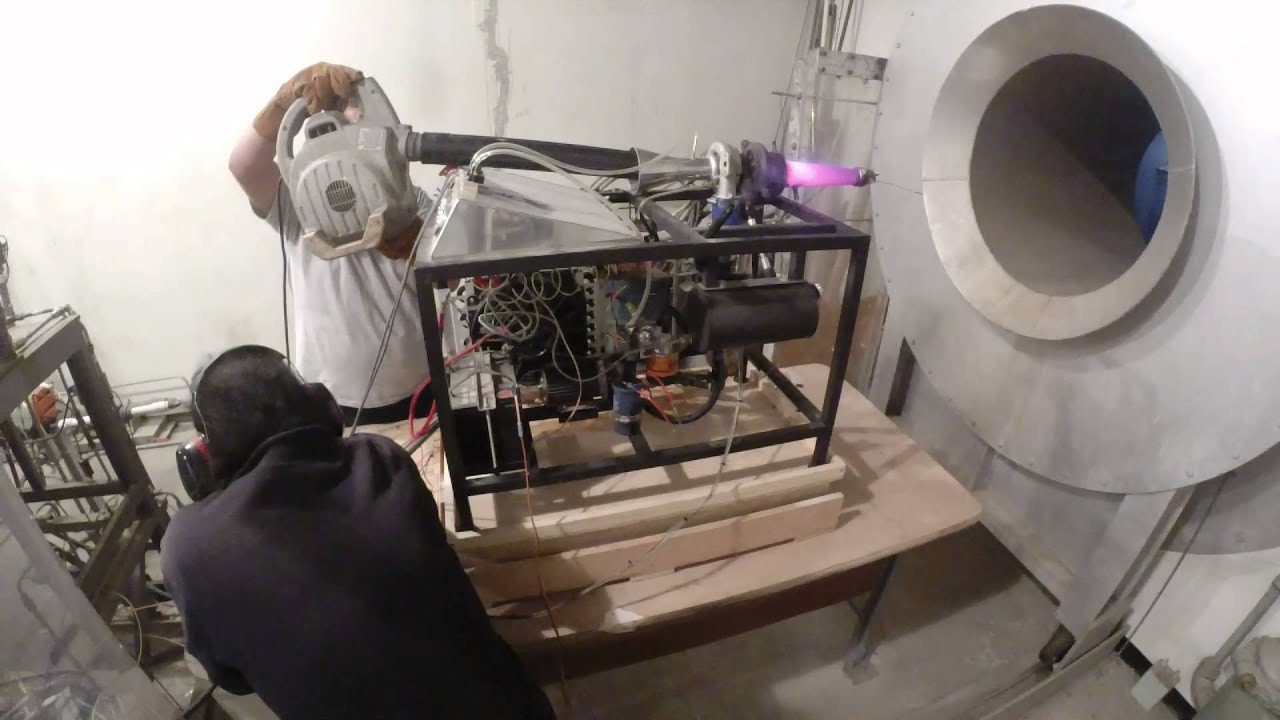 Turbocharger Jet Engine Explosion - YouTube