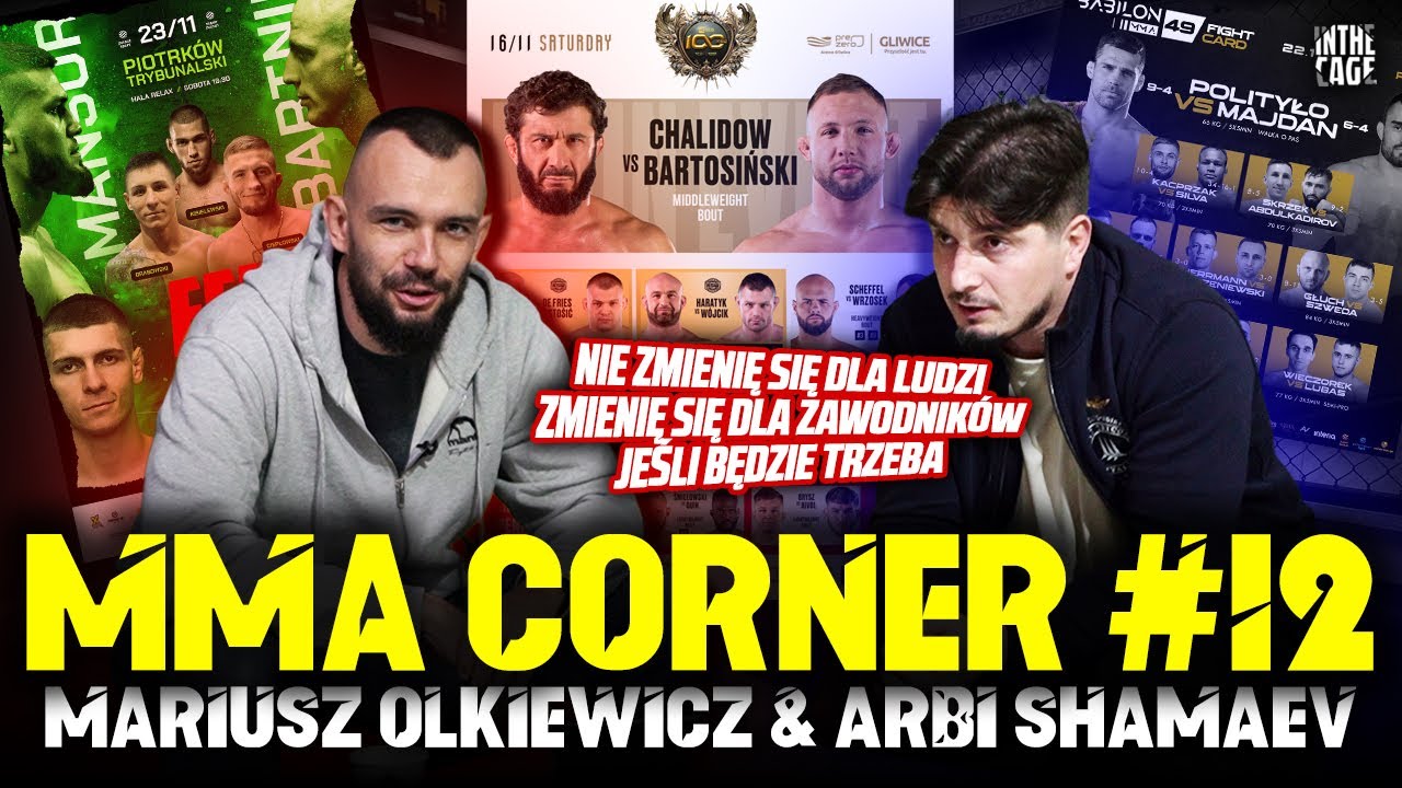 MMA Corner #12 - podsumowanie KSW 100 x FEN 57 x BABILON MMA 49 ...