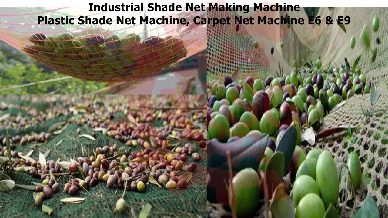Industrial Shade Net Making Machine | Plastic Shade Net Machine ...