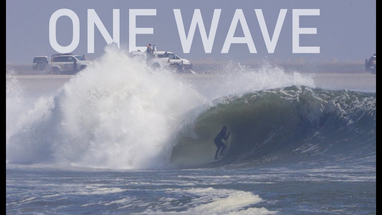 ONE WAVE - Skeleton Bay, Namibia. Worlds Longest Barreling Wave - YouTube