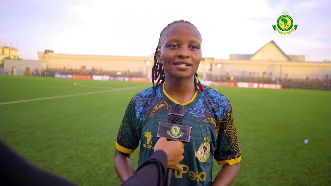 KAULI ZA WACHEZAJI WA YANGA PRINCESS BAADA YA USHINDI DHIDI YA SIMBA QUEENS - YouTube