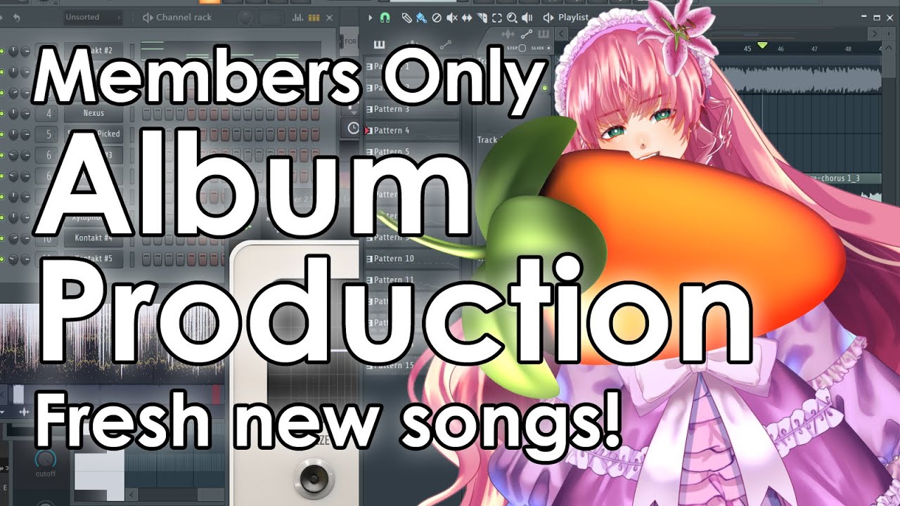 【Members/メン限】 FL Studio: FRESH ALBUM SONGS!【 Arielle Noriboshi | VTuber ...
