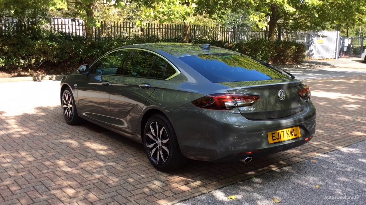 VAUXHALL INSIGNIA GRAND SPORT ELITE NAV GREY 2017 - YouTube