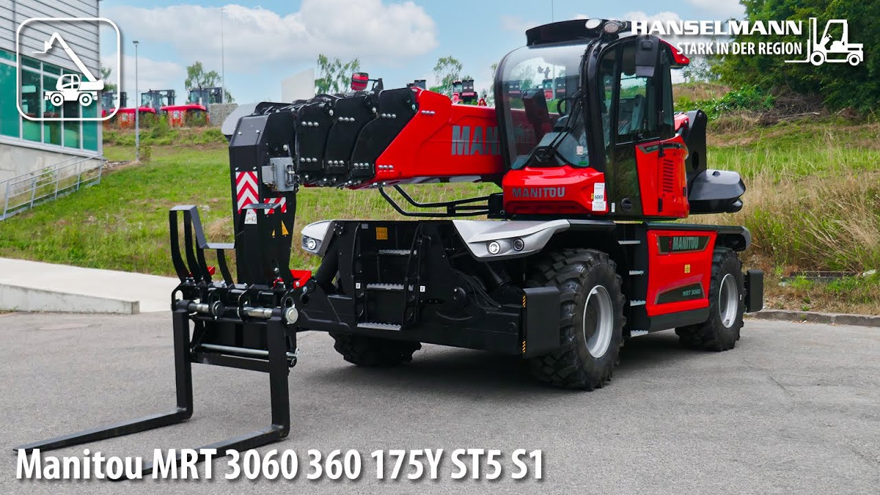 Manitou MRT 3060 360 175Y ST5 S1 - YouTube
